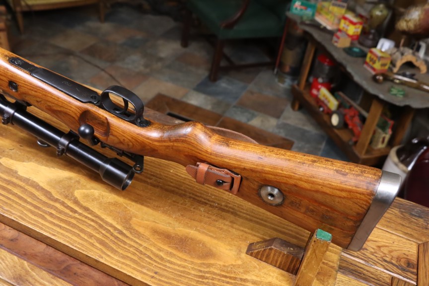 K98 Mauser byf 44 Long Side Rail Sniper Conversion WWII WW2 8mm German ...