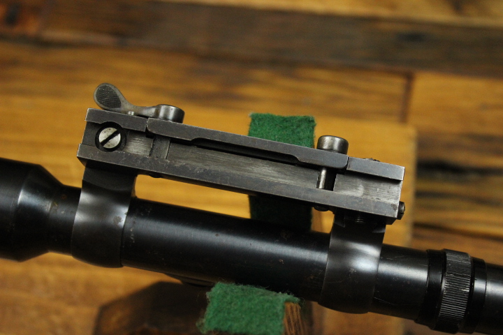 Pre-war Hensoldt scope with Griffin & Howe Mount at Ironmen Arms & Antiques